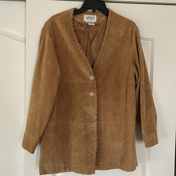 Jackets & Coats | Happy Fall In This Chestnut Color Smart Suede Blazer ...